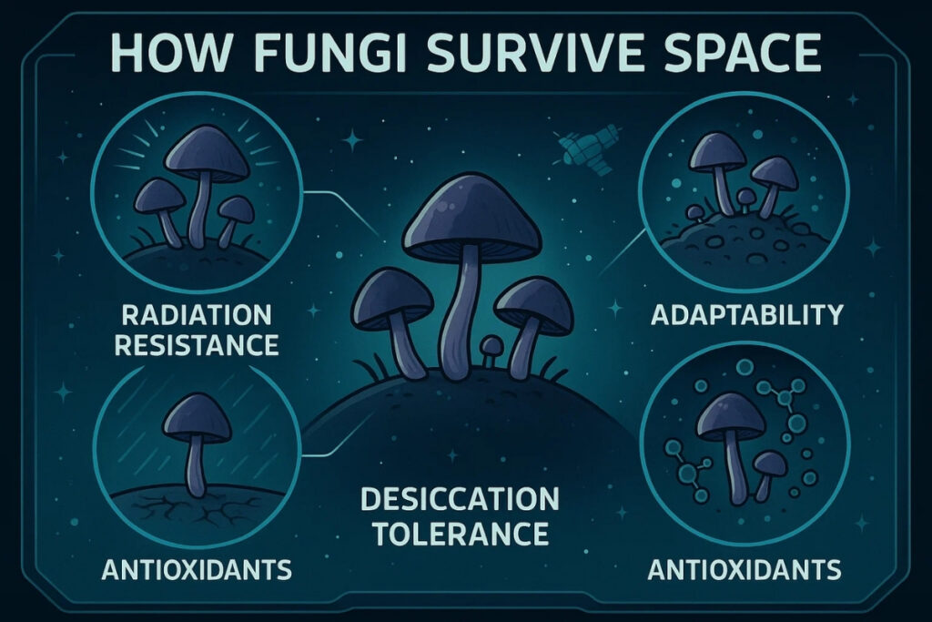 The Spores That Survived Space: Real Fungi vs. Cosmic Radiation — The ...